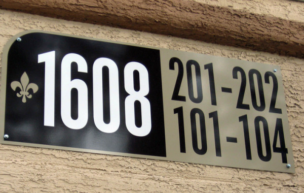 Building Number Signs – LVFNS